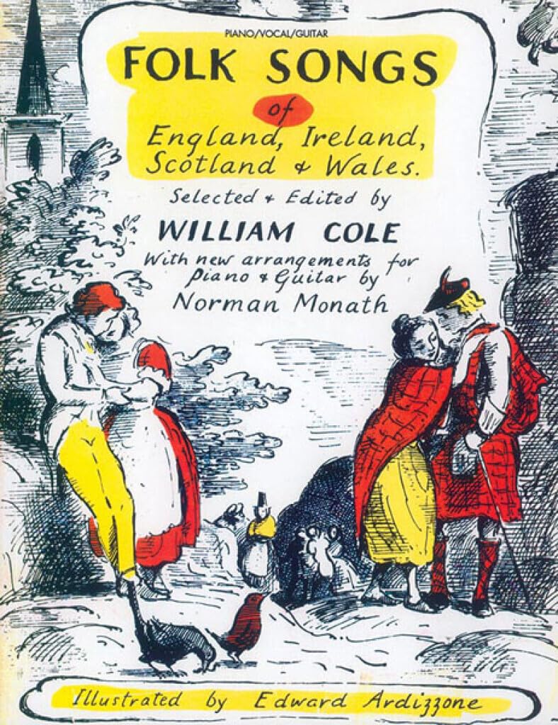 Folk Songs of England, Ireland, Scotland & Wales: Piano/Vocal/Guitar ...