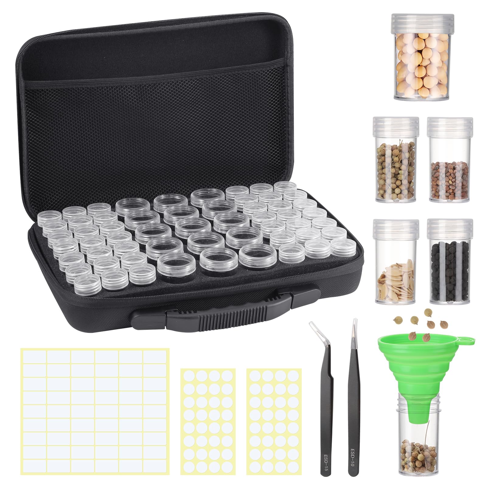 Amazon.com: Hoemwarm Seed Storage Organizer Box, 57 Slots Seed ...
