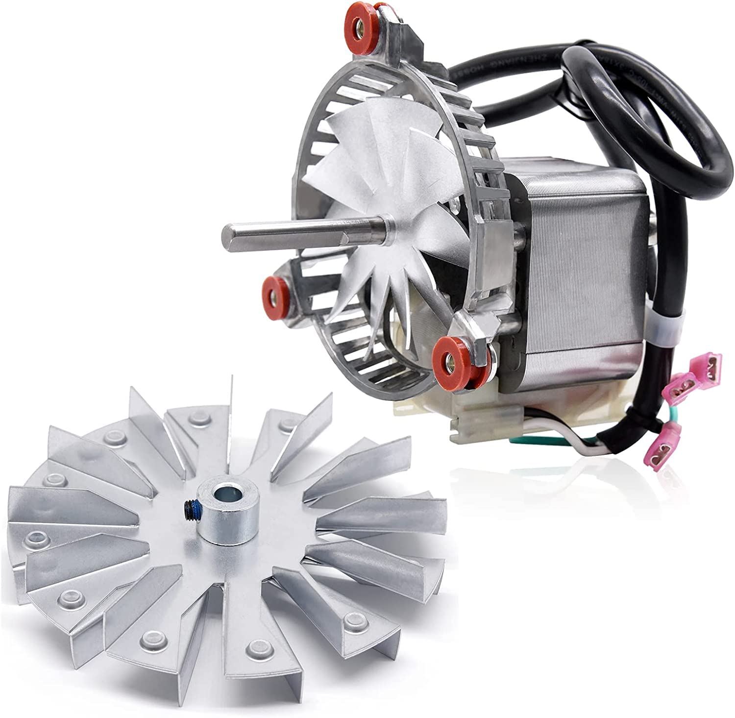 Criditpid Replacement 3-21-08639 Combustion Blower Motor for Harman P68 ...