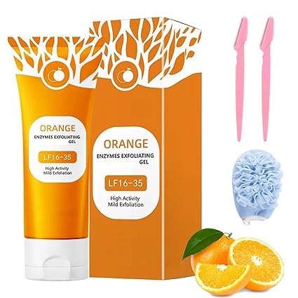 Amazon.com: Orange Exfoliating Gel LF16-35, Orange Deep Cleansing ...