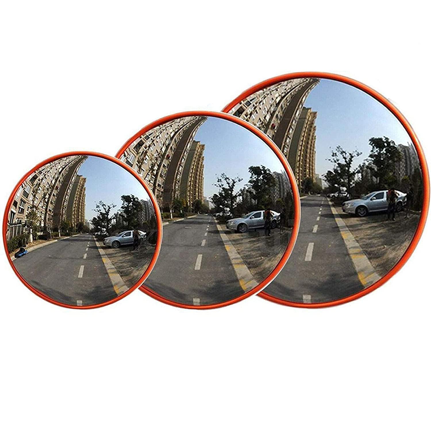 Road Traffic Mirrors Convex mirror Anti-Theft Inspection Mirror Signal ...