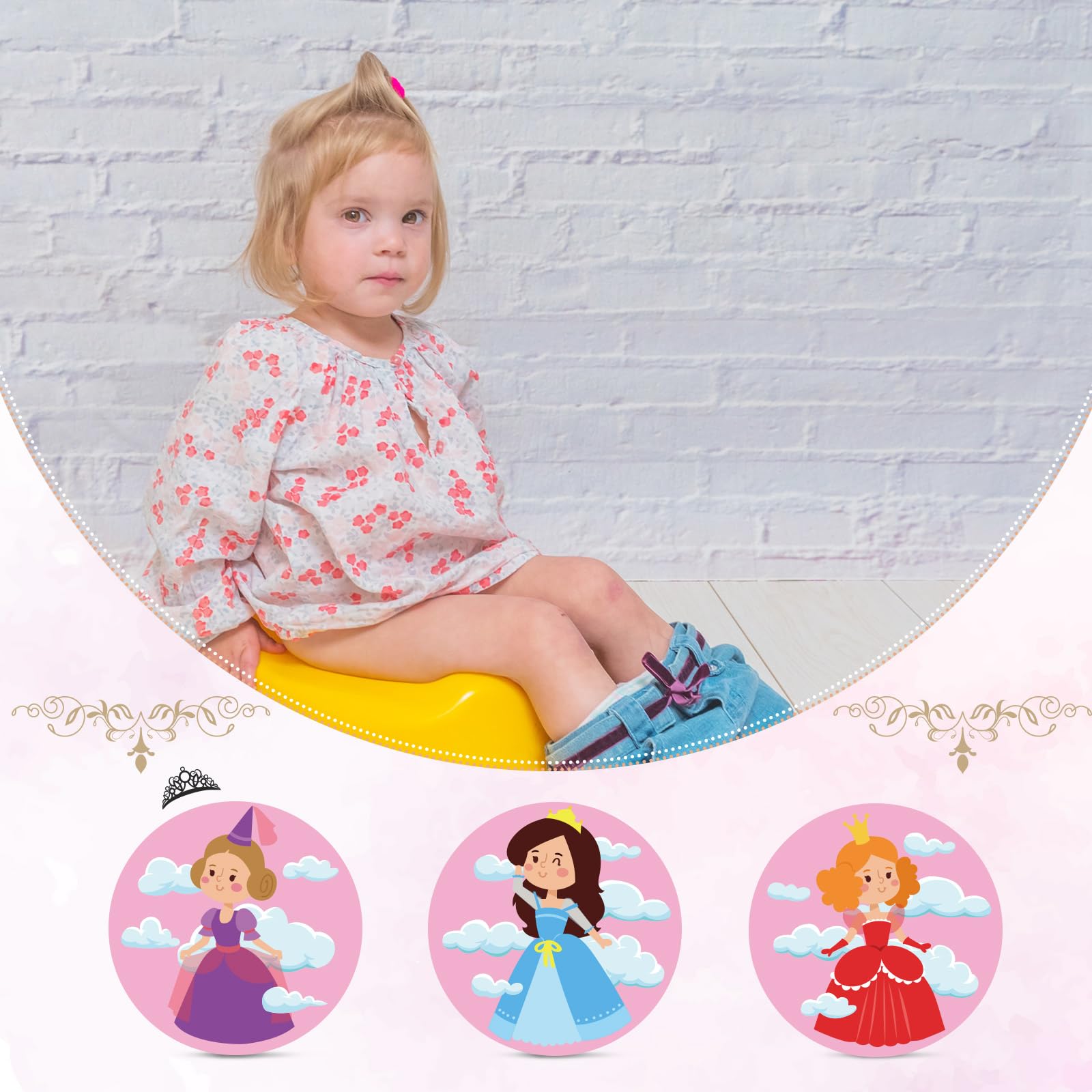 Snapklik.com : Geyee 24 Pcs Potty Training Stickers Potty You Pee On ...