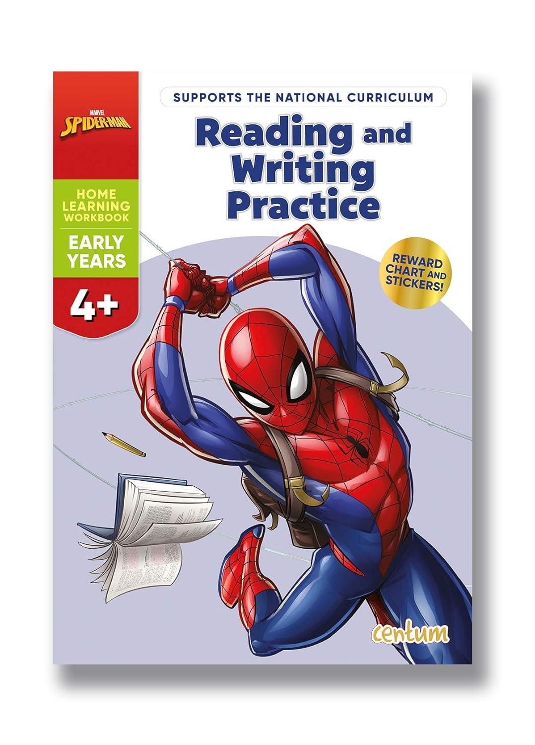 Disney Learning Spider-Man: Reading & Writing Practice 4+: Amazon.co.uk ...
