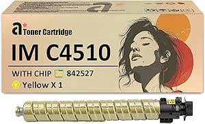 Amazon.com: ADFZAT IM C4510 Toner Cartridges Replacement for Ricoh IM C4510 842526 842529 842528 ...