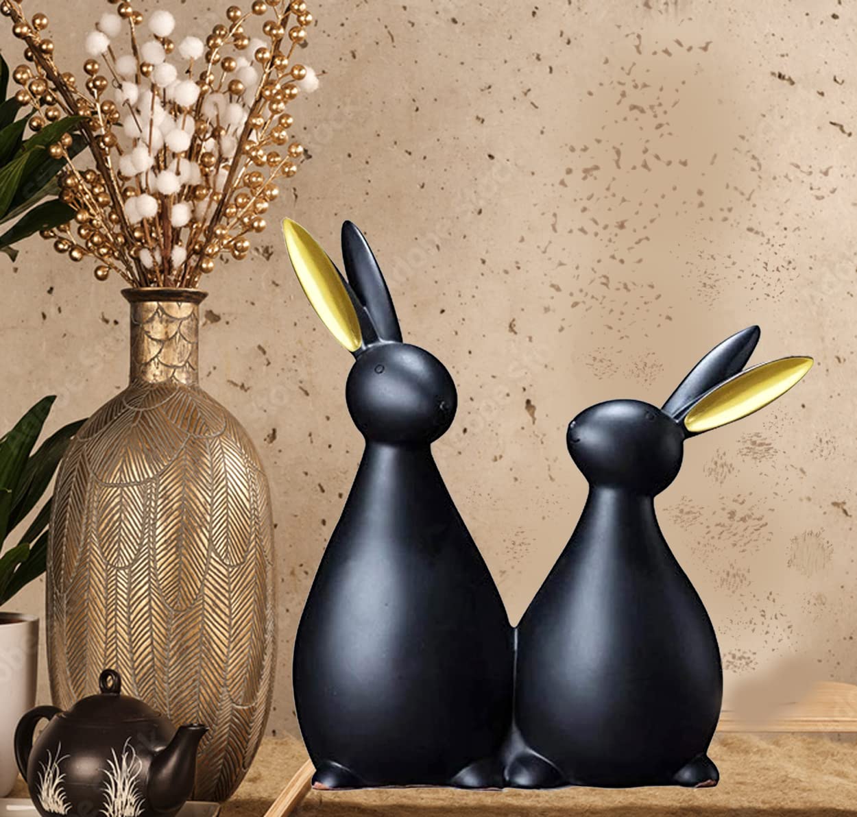 Buy SN Handicrafts Rabbit Showpiece for Home Decor & feng Shui Item for ...