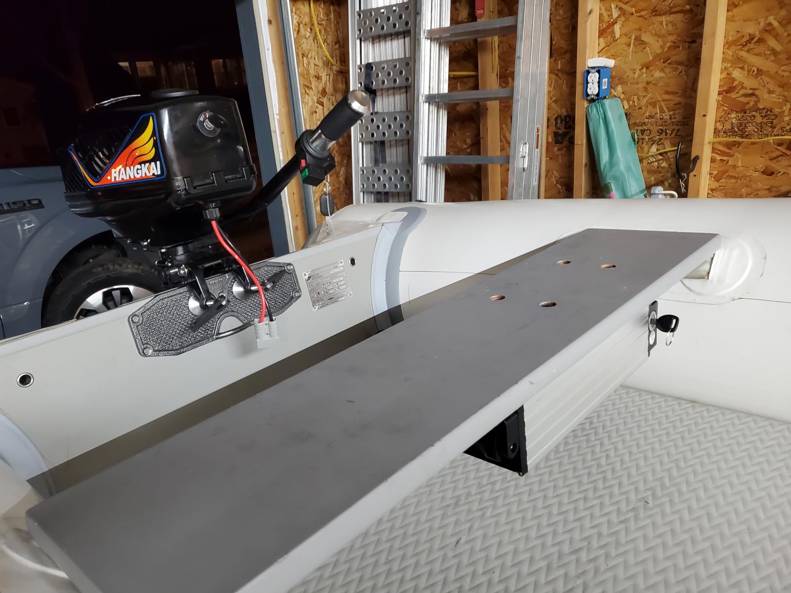 $37/mo - Finance 2-Stroke 3.5 HP Outboard Motor, 49cc Fishing Boat ...