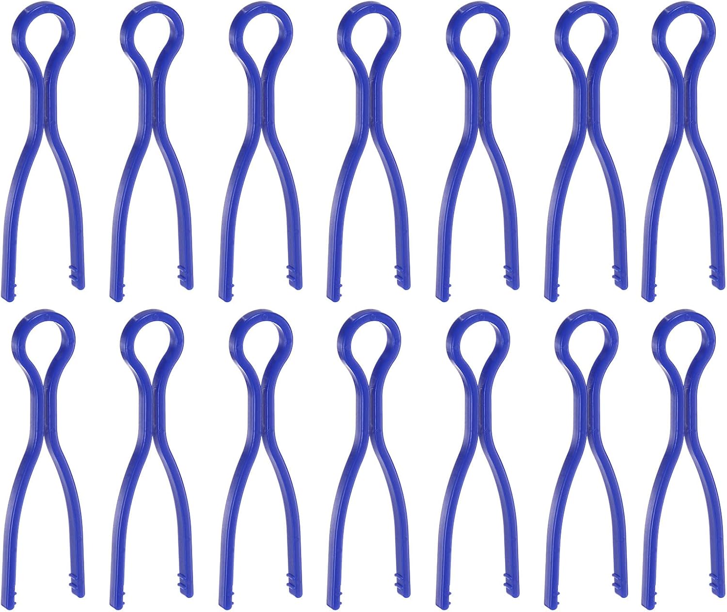 sourcing map Plastic Bobbin Thread Holders 40pcs Spools Bobbin Buddies ...