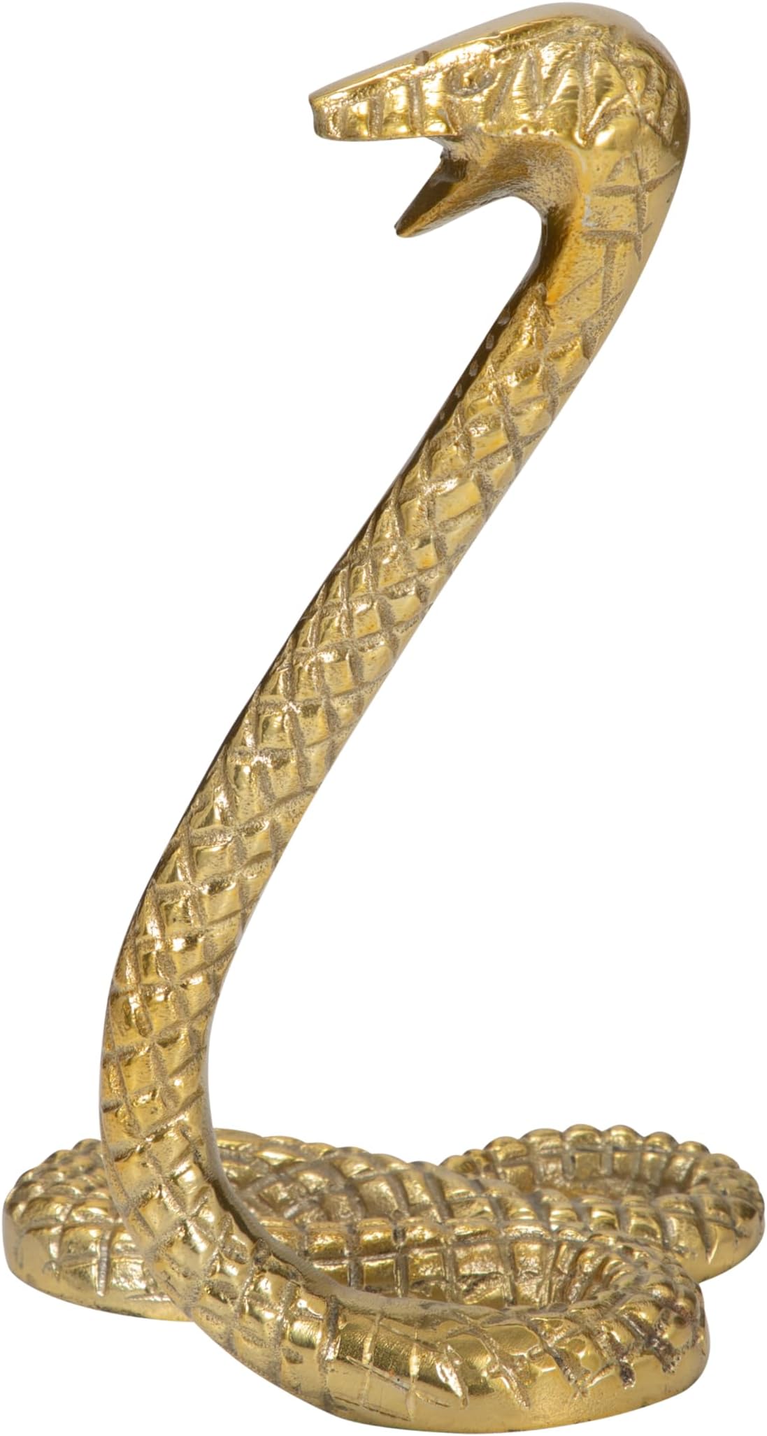 Amazon.com: Sagebrook Home 10" Metal Snake Sculpture in Gold ...
