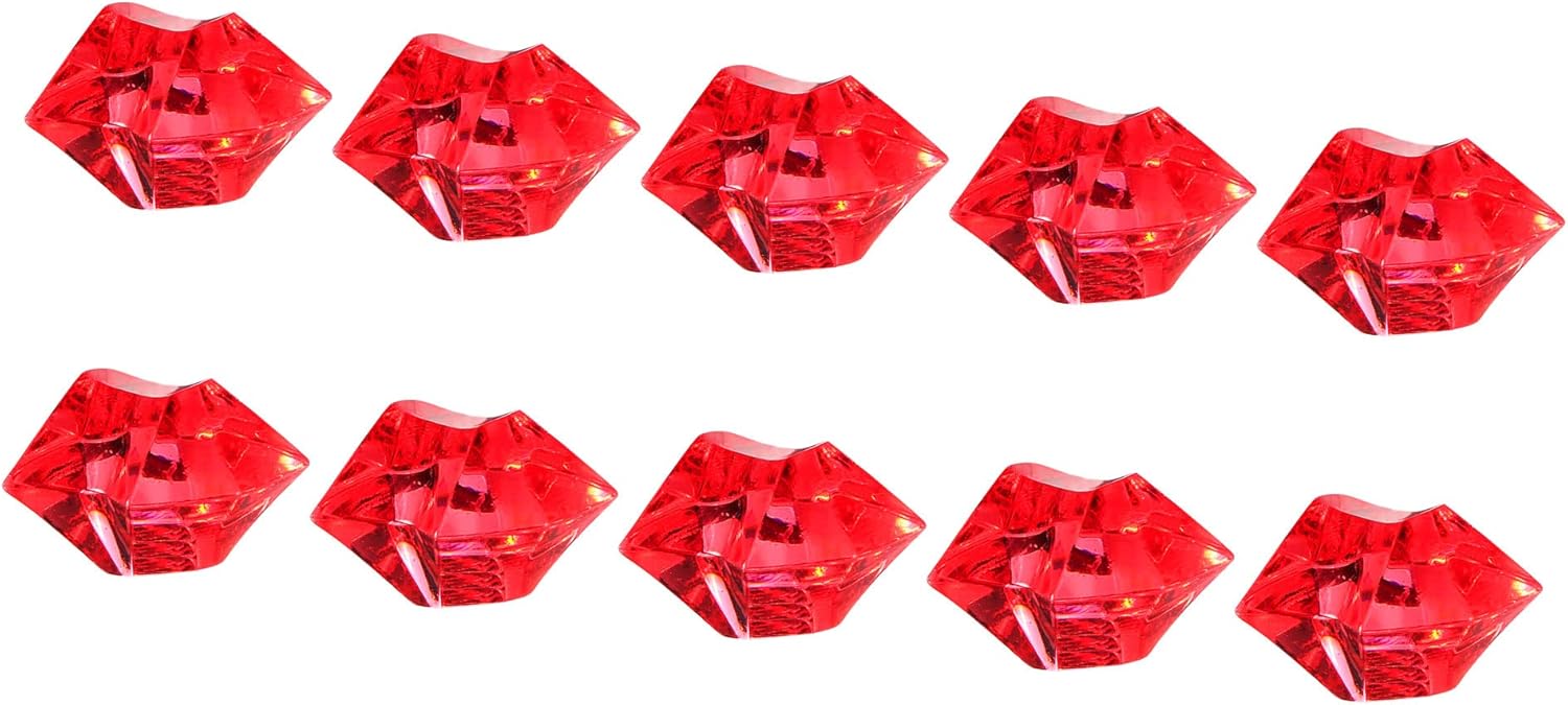 Amazon.com: PATIKIL 25x15mm Fake Ice Rocks Cube, 1 Pack (130Pcs ...