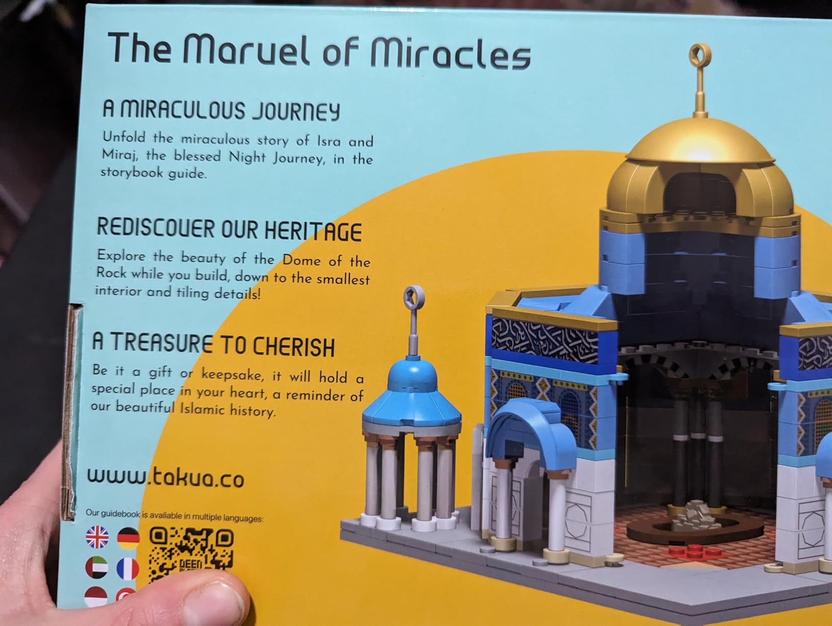 DEENBLOCKS by TAKVA | Dome of the Rock Building Muslim Blocks, Al Aqsa ...