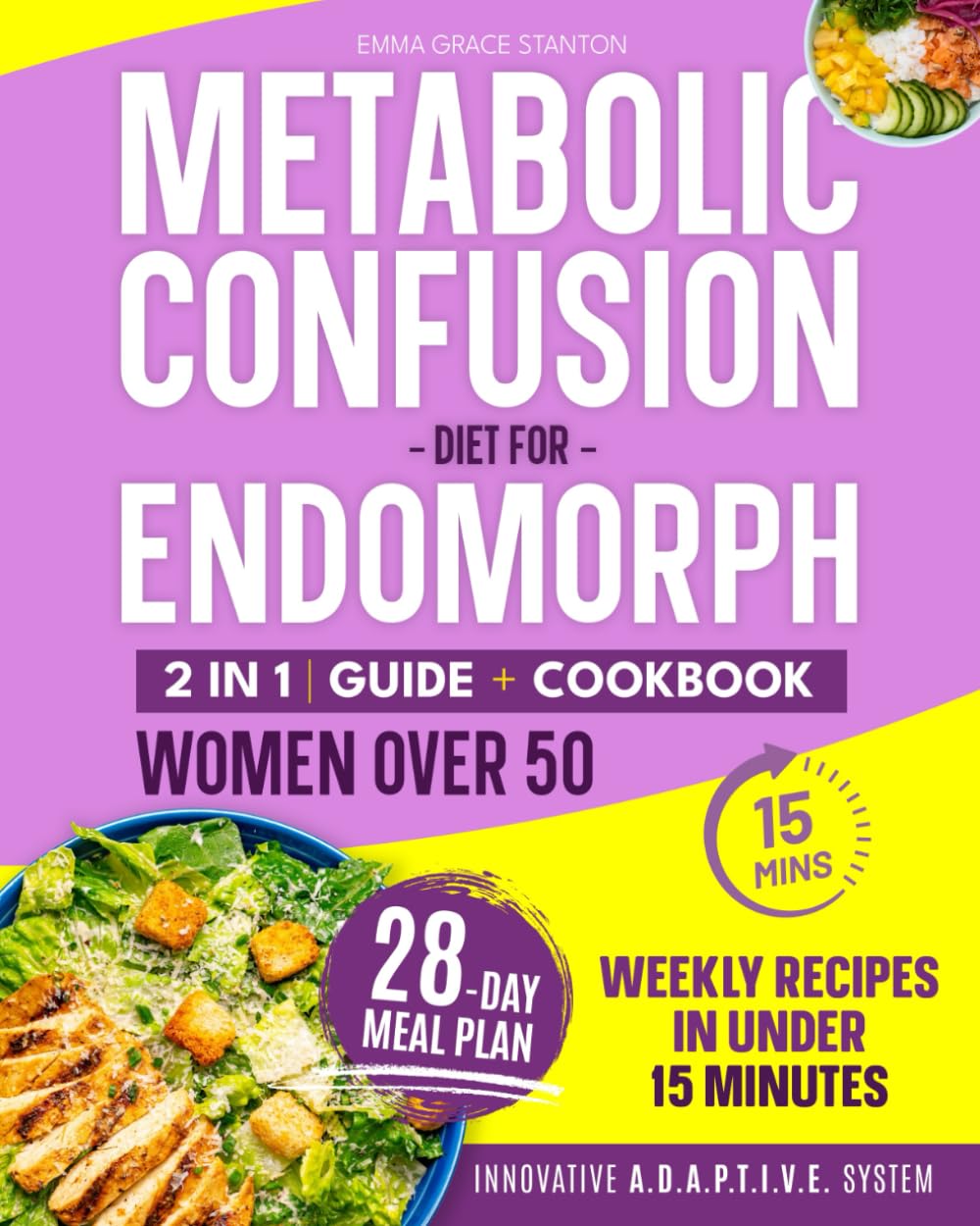 Metabolic Confusion Diet Cookbook for Endomorph Women Over 50: A Recipe ...