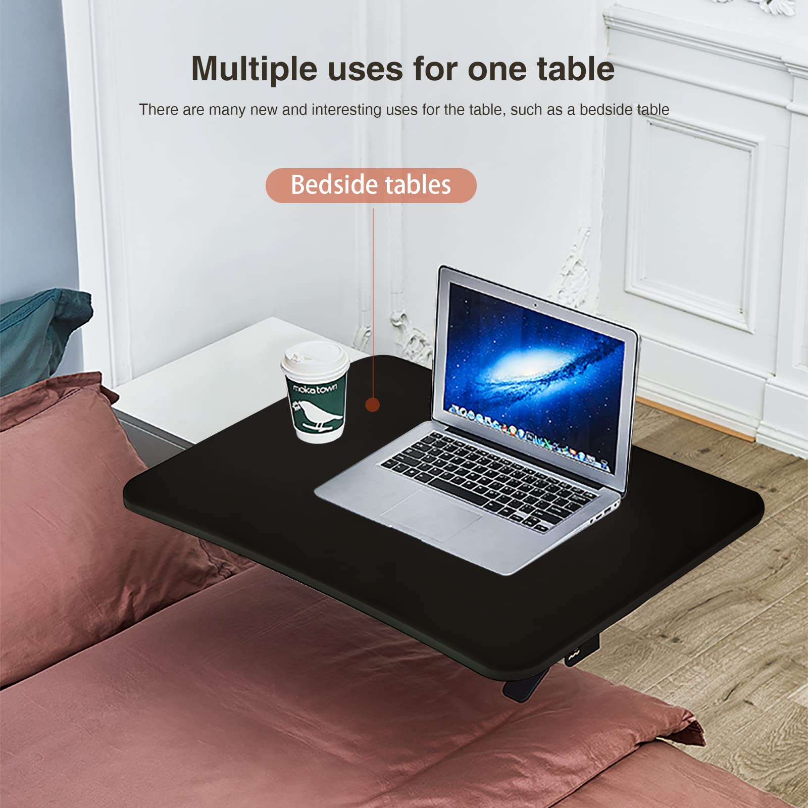 Snapklik.com : LCVXYERQ Mobile Standing Desk, Height Adjustable Rolling ...