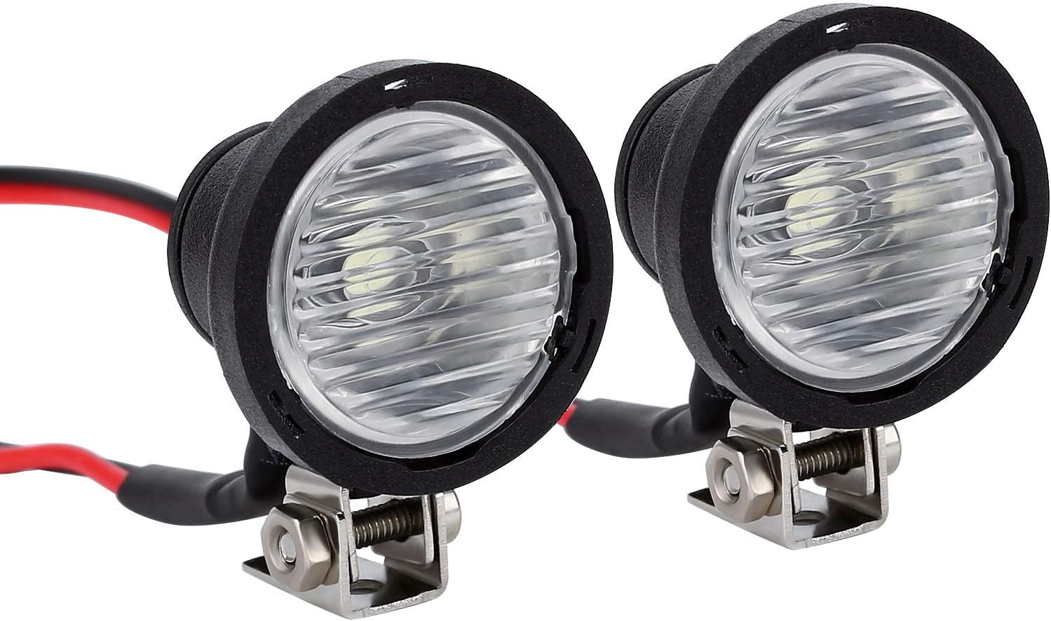 INJORA RC Headlights RC Car LED Lights RC Spotlight for 1:10 RC Crawler ...