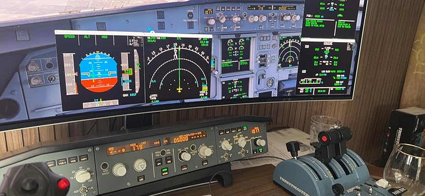 SYDYSOSO WingFlex Flight Simulator Flight Control Unit Airbus India | Ubuy