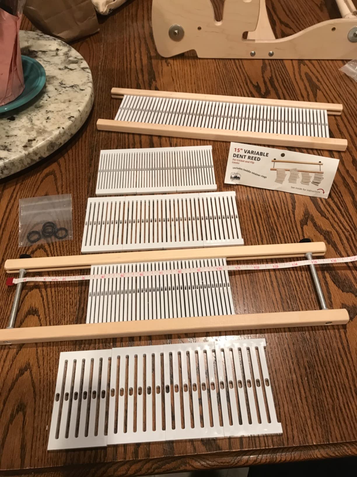 Amazon.com: Schacht Rigid Heddle Variable Dent Reeds - Weaving Width 30 ...