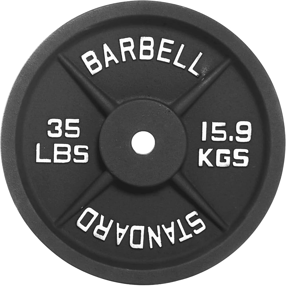 $11/mo - Finance Fitvids 1 Inch Standard Barbell Weight Plates, 2.5 LB ...