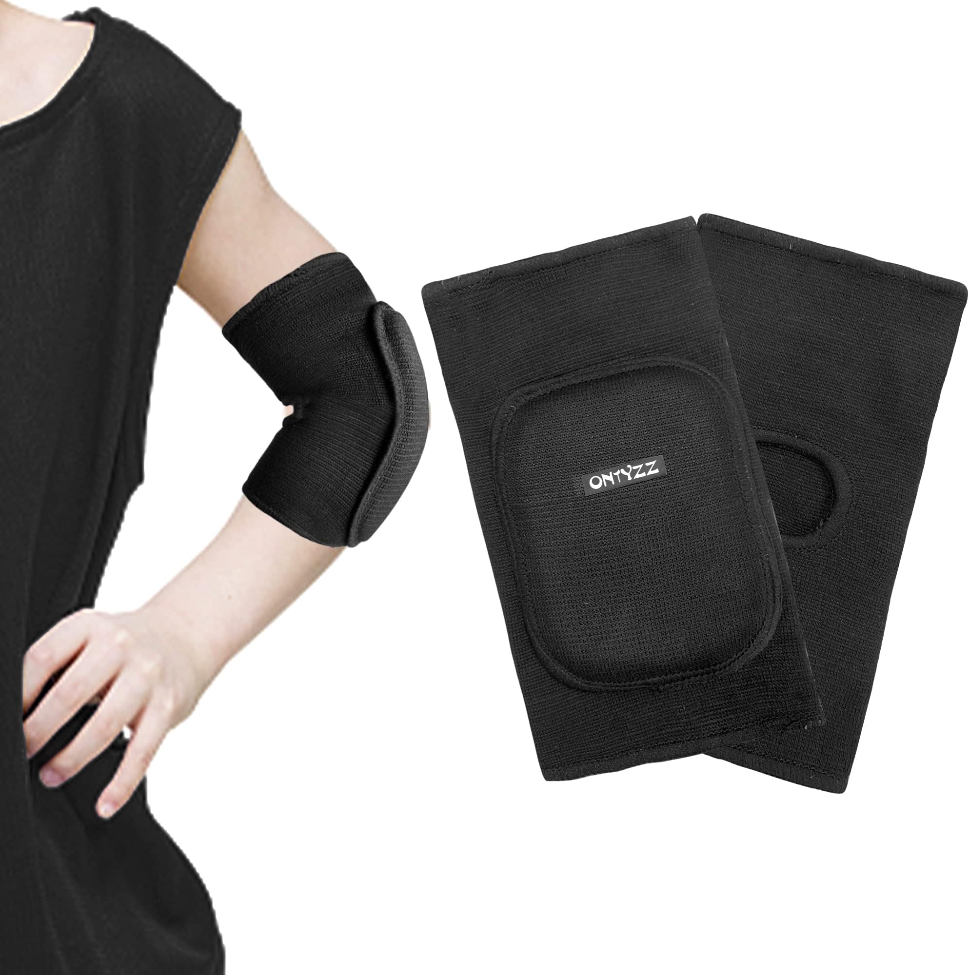 Amazon.com: Unittype 2 Pair Elbow Pads Volleyball Sport Breathable ...