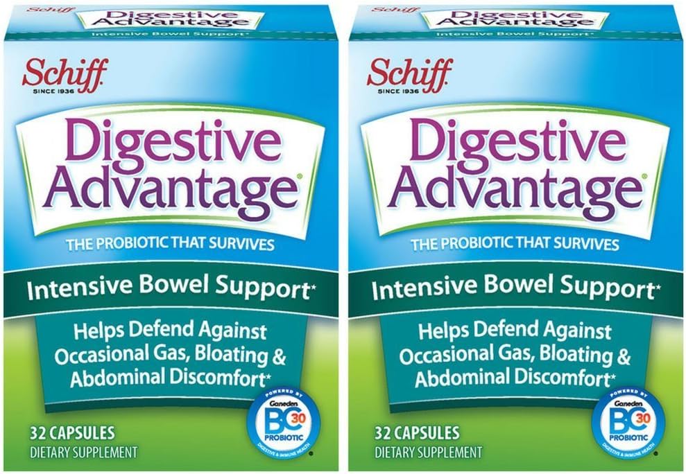 Amazon.com: Digestive Advantage Probiotic Intensive Bowel Support ...