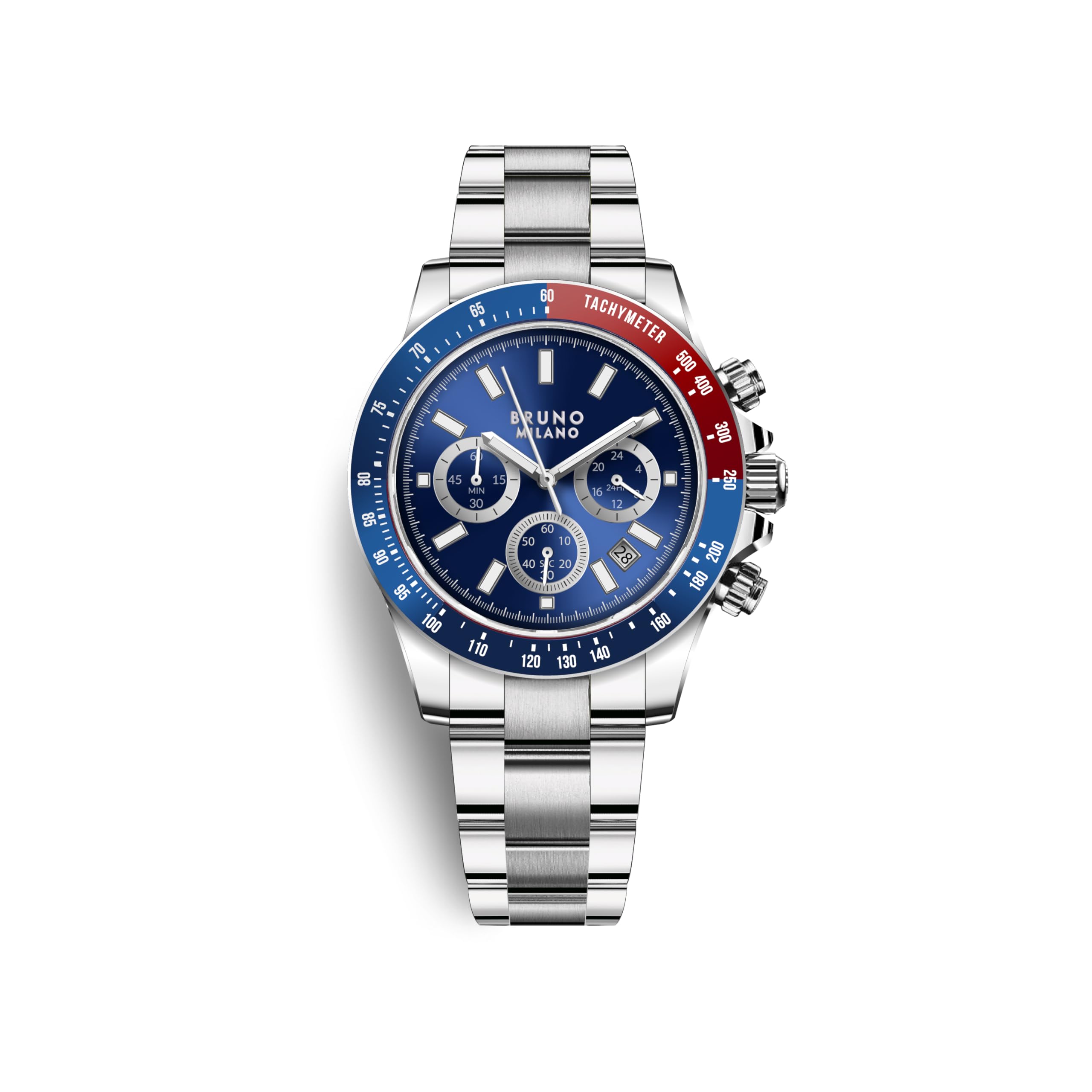 Buy BRUNO MILANO Elegant Masterpiece Chronograph Movement with ...