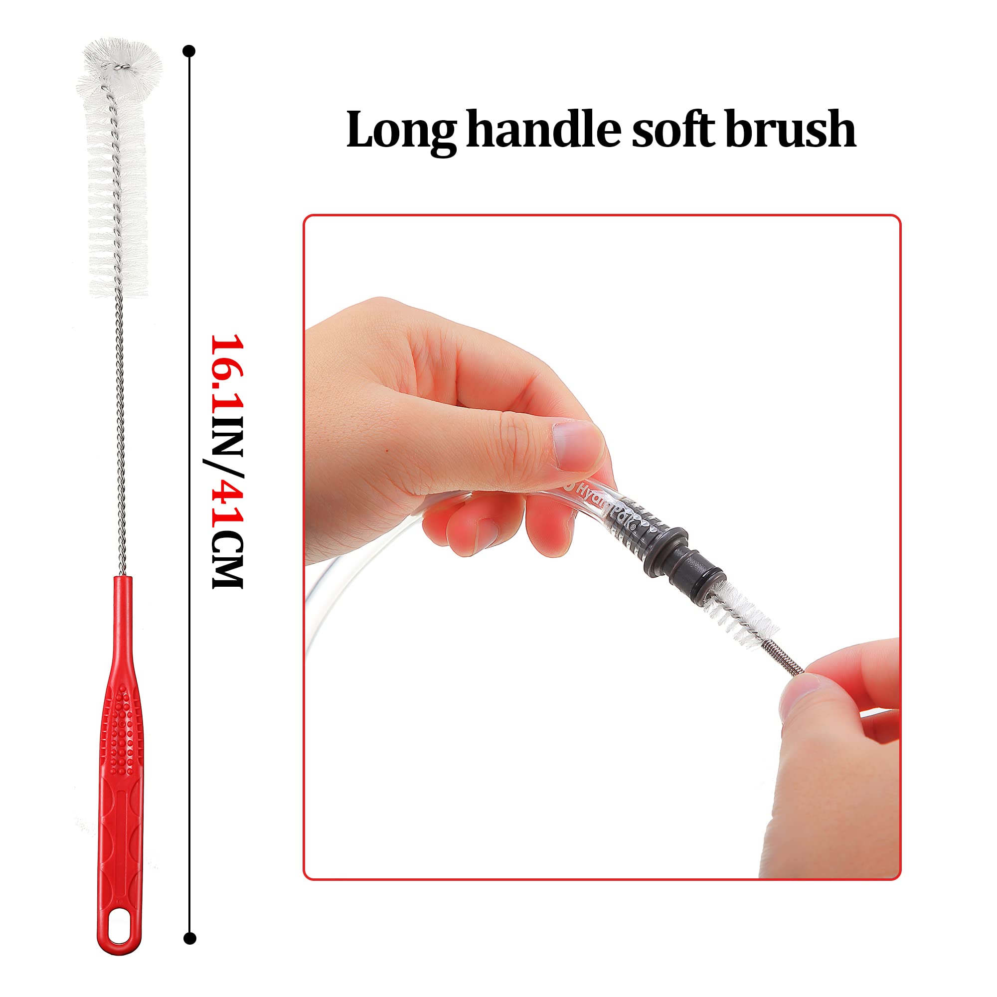 Snapklik.com : 2 Packs Hydration Bladder Cleaning Kit, 8 In 1 Water ...