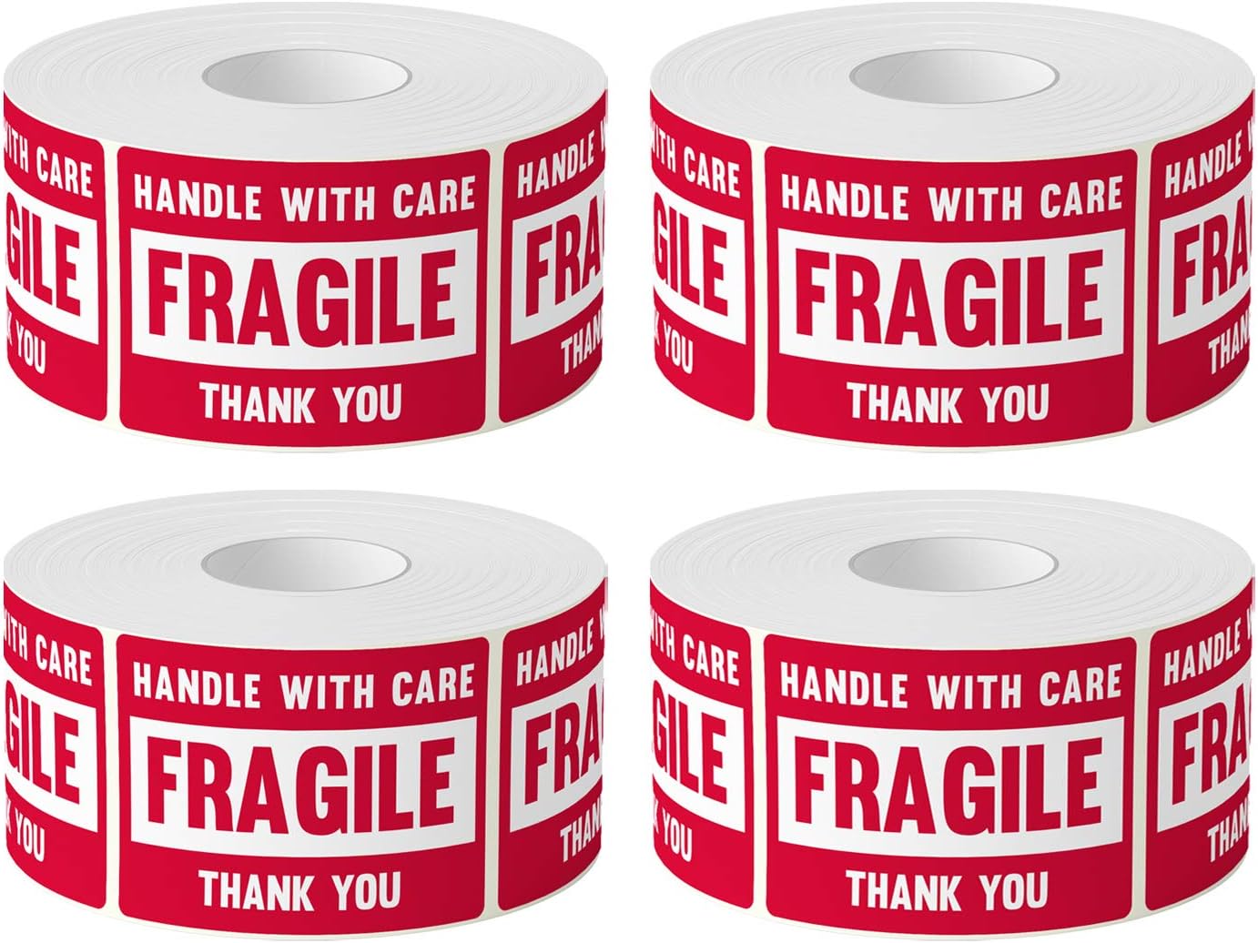 Amazon.com: Pacific Mailer 1 Roll 3"x5" Fragile Stickers Handle with ...