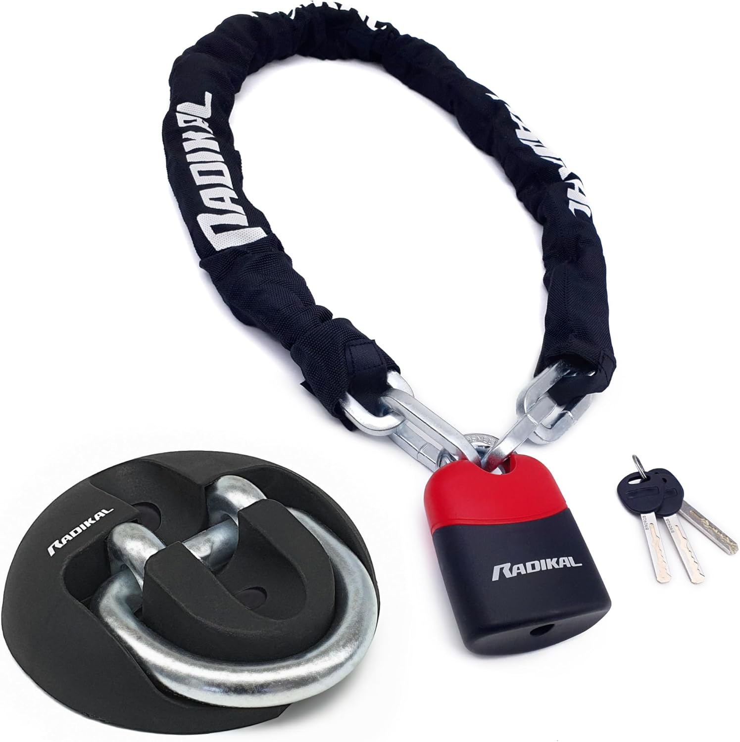 Amazon.com: RADIKAL RK54+RK4120 Heavy Duty Security Ground Anchor and ...