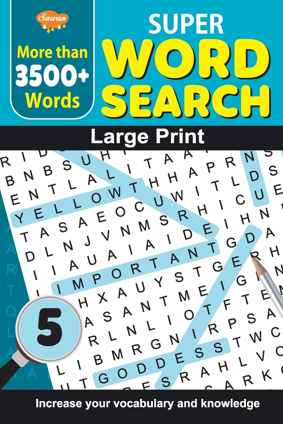 Buy Super Word Search 5 Book Online at Low Prices in India | Super Word ...