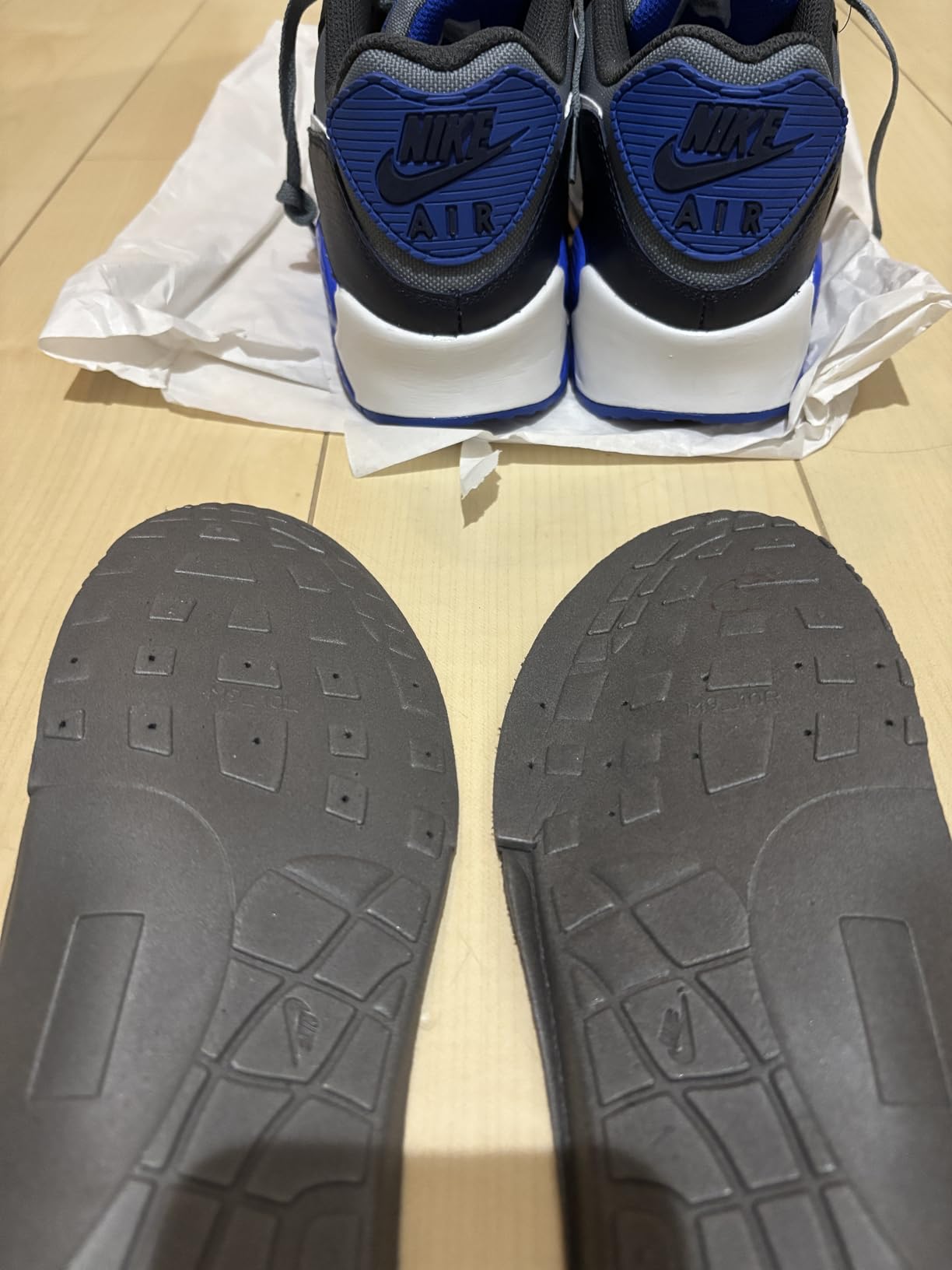 Amazon | [ナイキ] エア マックス 90 ゴア-テックス AIR MAX 90 GTX ブルー/ピュアプラチナム/ブラック ...