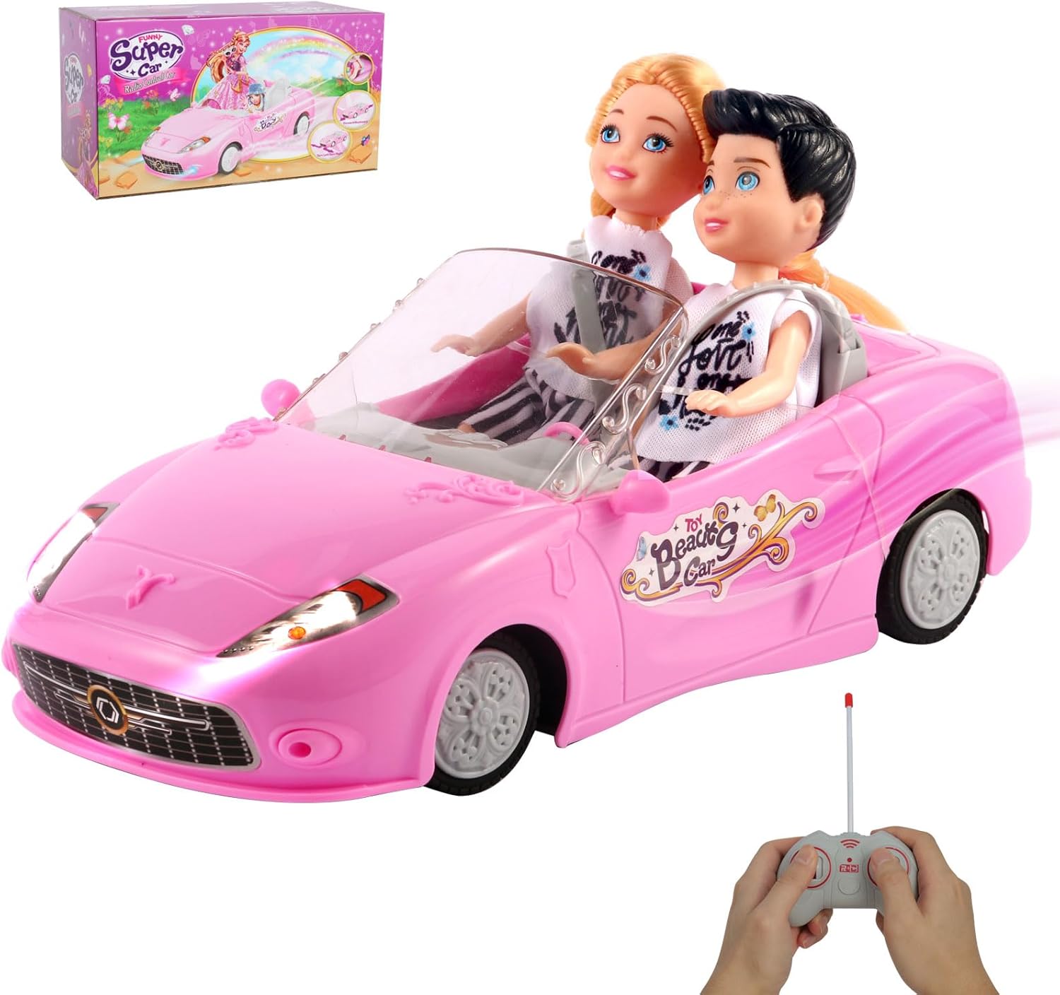 Amazon.com: EHENOY Remote Control Car for Girls, RC Cars Toy for Girls ...