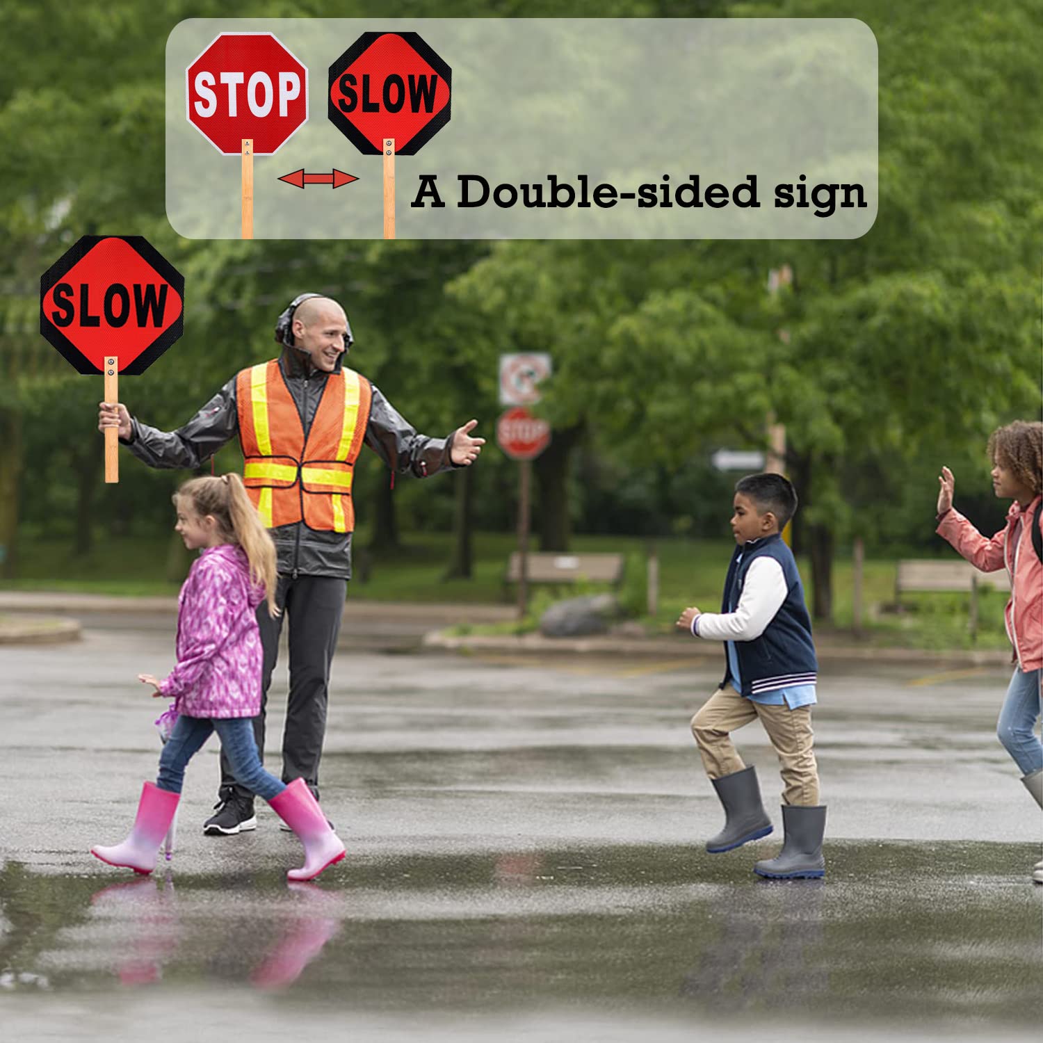 Stop Sign Baby Hand