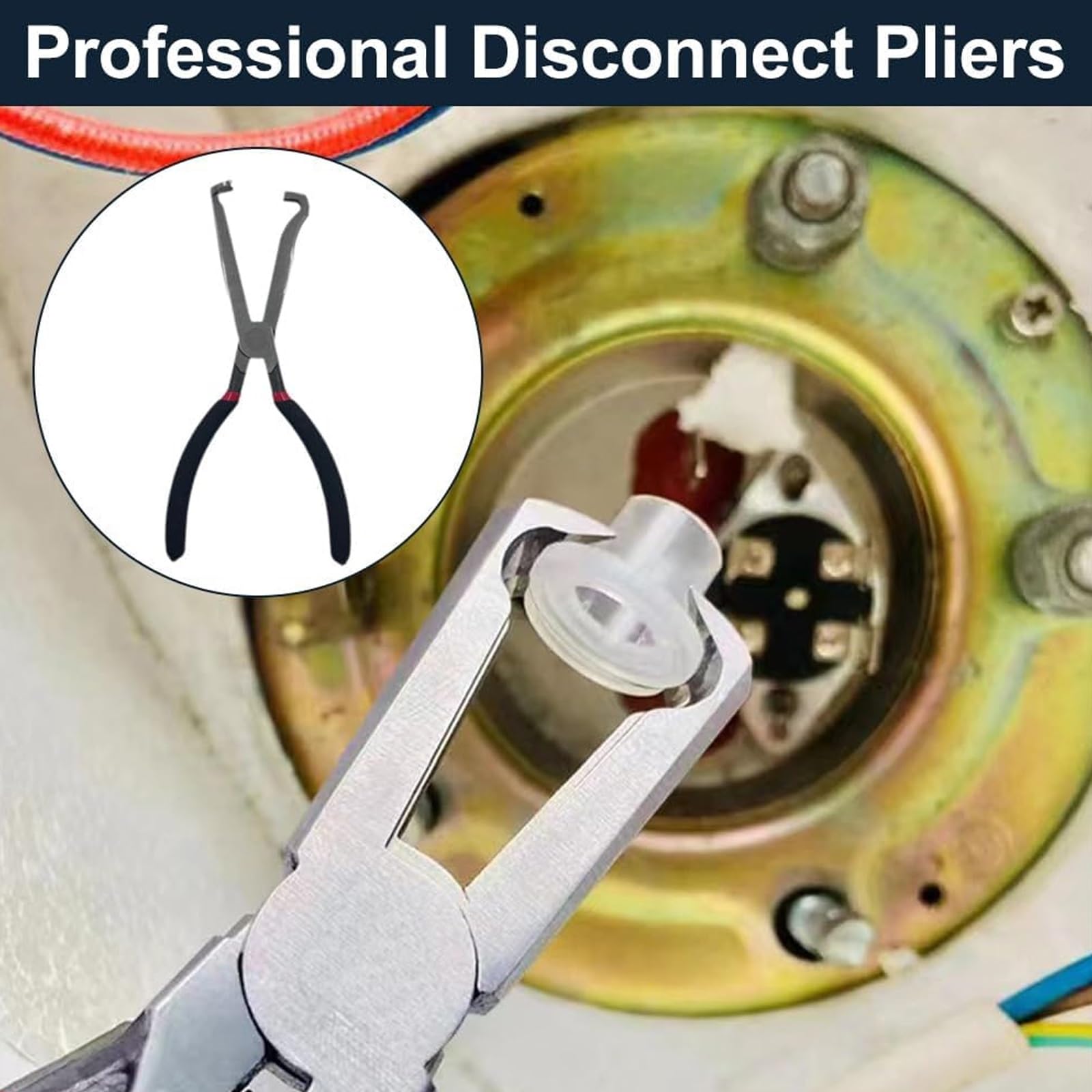 Green Spark Plug Gap Tool Electrical Connector Pliers - 8" Disconnect ...