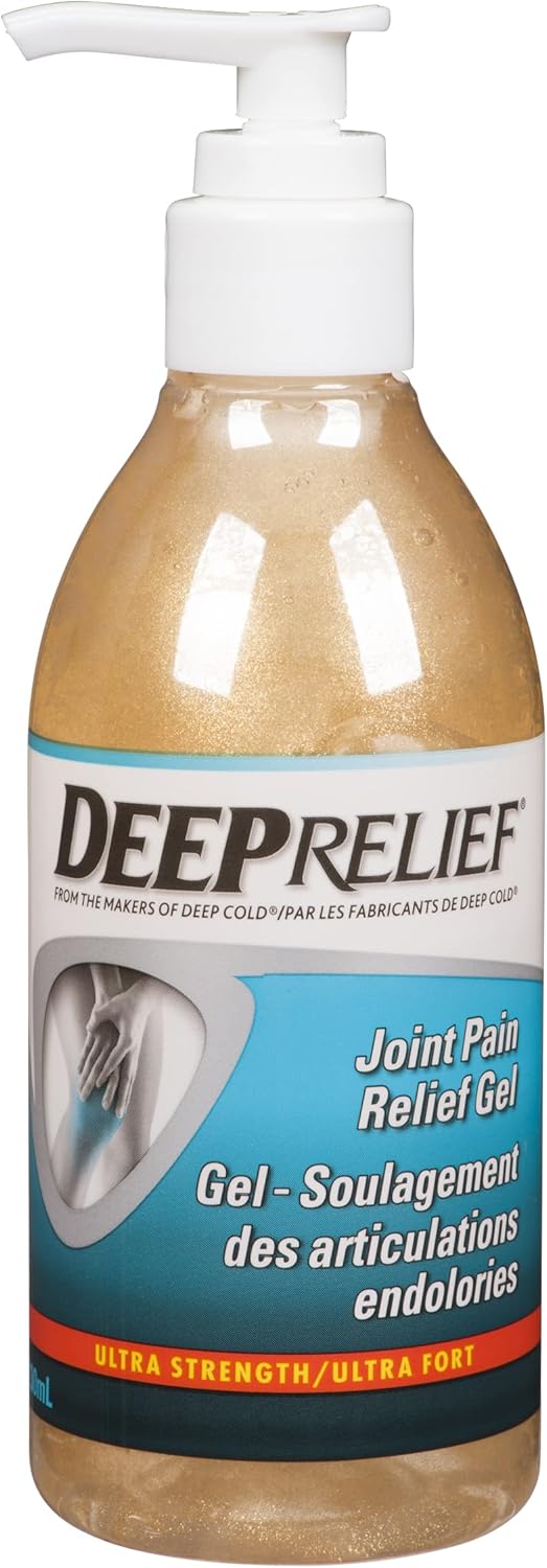 Deep Relief Joint Pain Relief Ultra Strength Gel, Reduces Inflammation ...