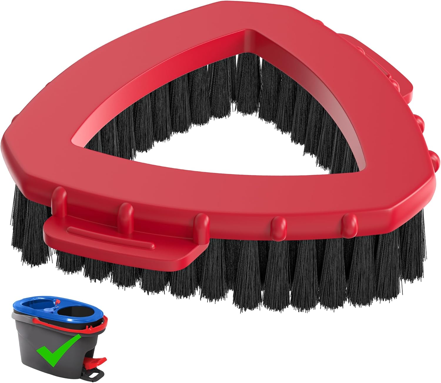 Amazon.com: Scrub Brush for O-Cedar RinseClean, Scrubber Mop Head for O ...