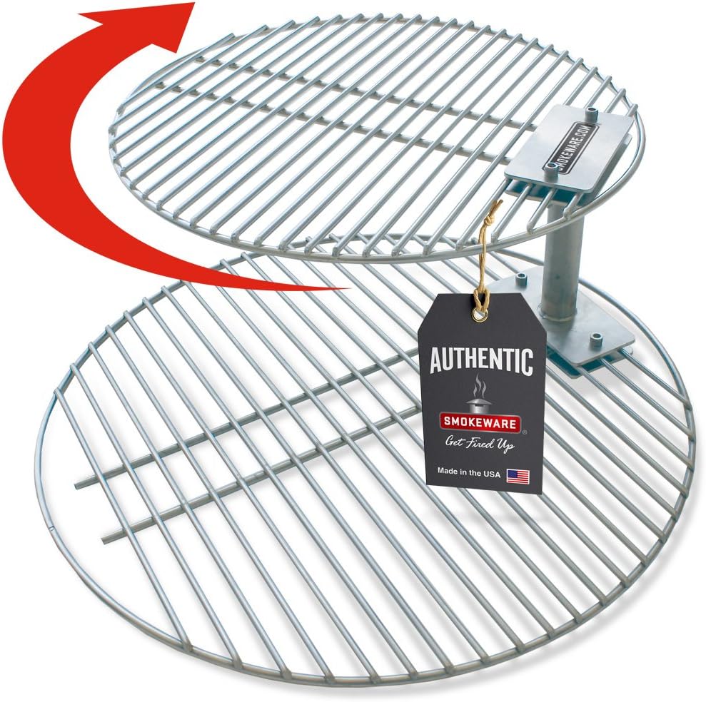 Amazon.com : SMOKEWARE Stacker & Grill Grate Combo (Top Grate and ...