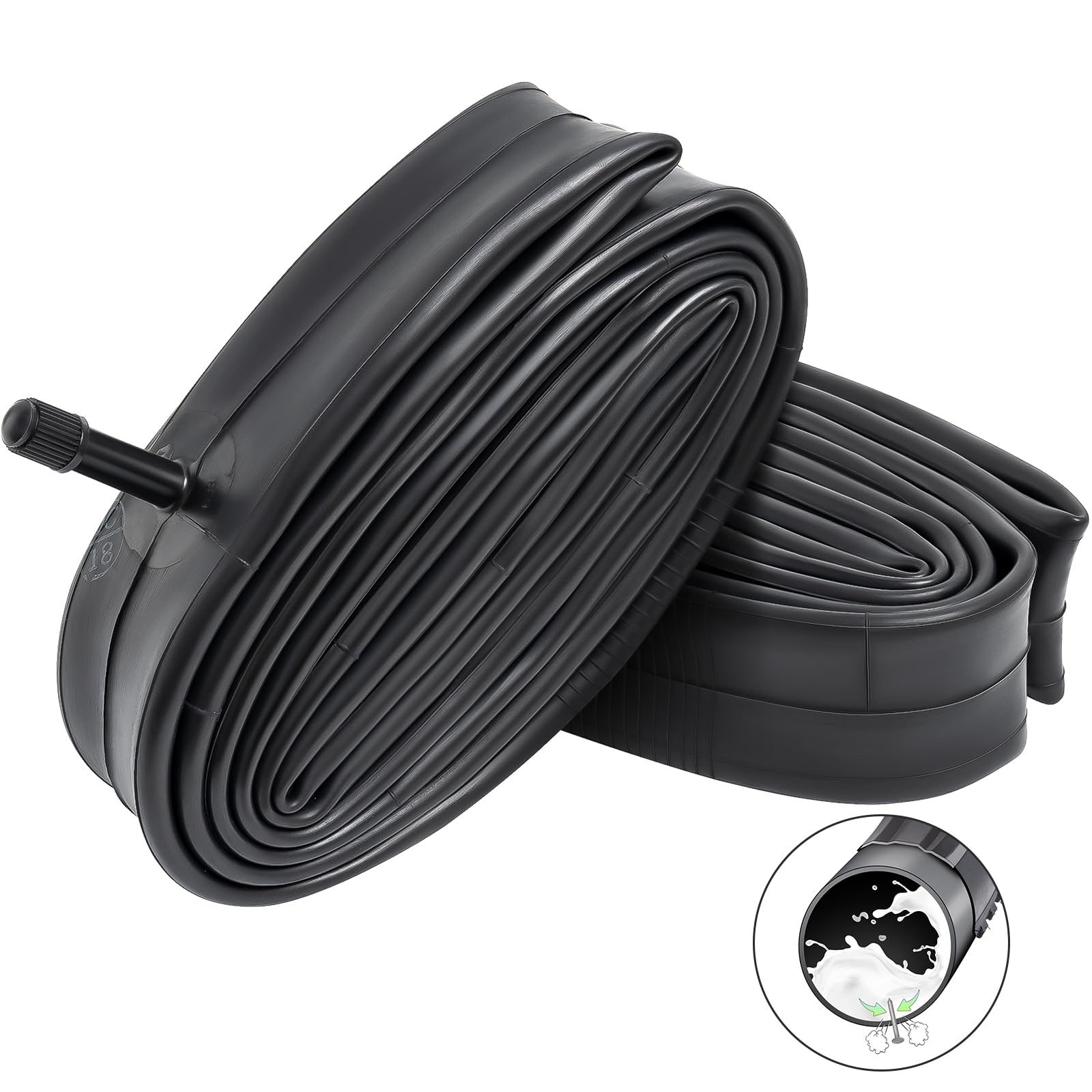 Buy YunSCM 2-Pack 29X1.75/1.95 Bicycle Inner Tubes Compatible with 29X1 ...
