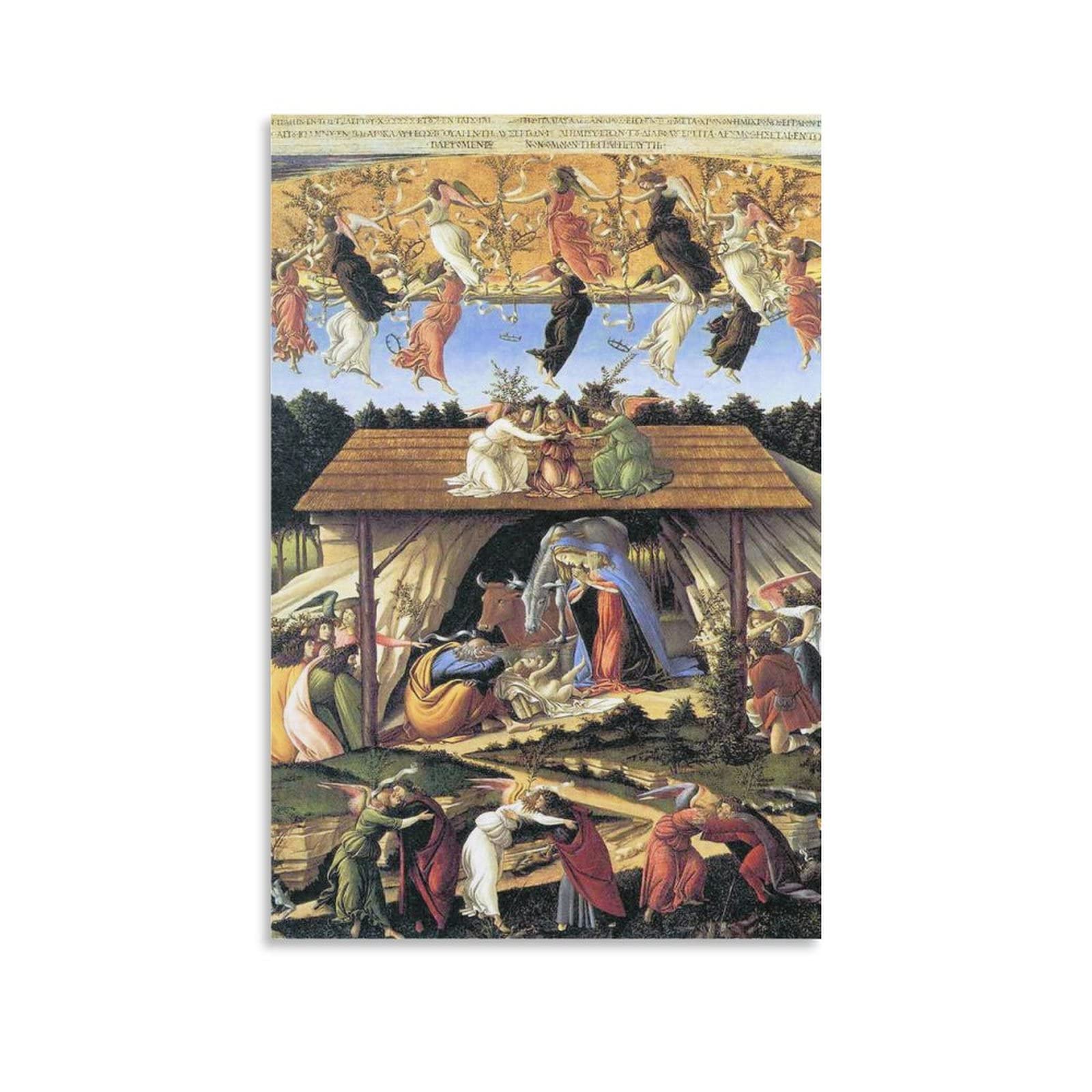 Mystic Nativity By Botticelli