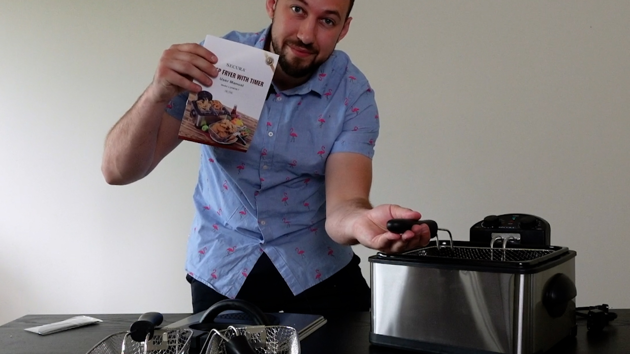 Watch Amazing Deep fryer is so safe and easy to use on Amazon Live