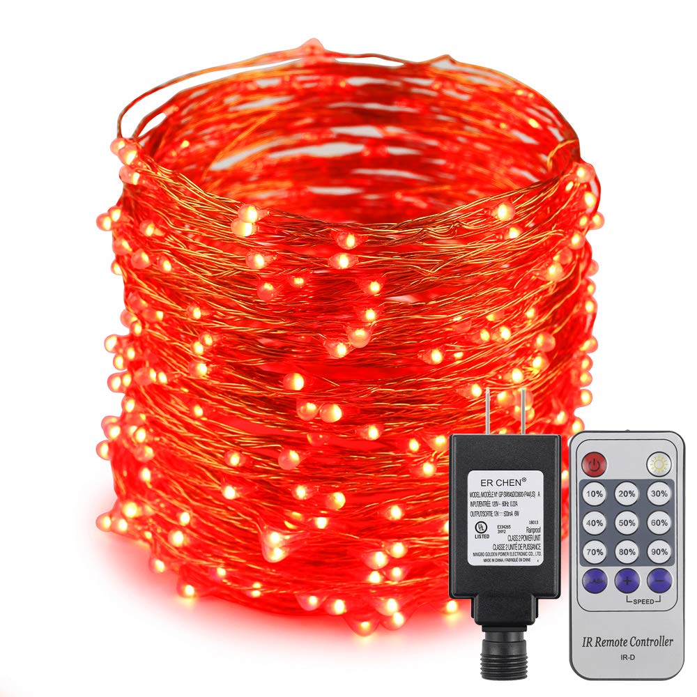 Amazon.com: ER CHEN 100ft Led String Lights,300 Led Starry Lights on ...
