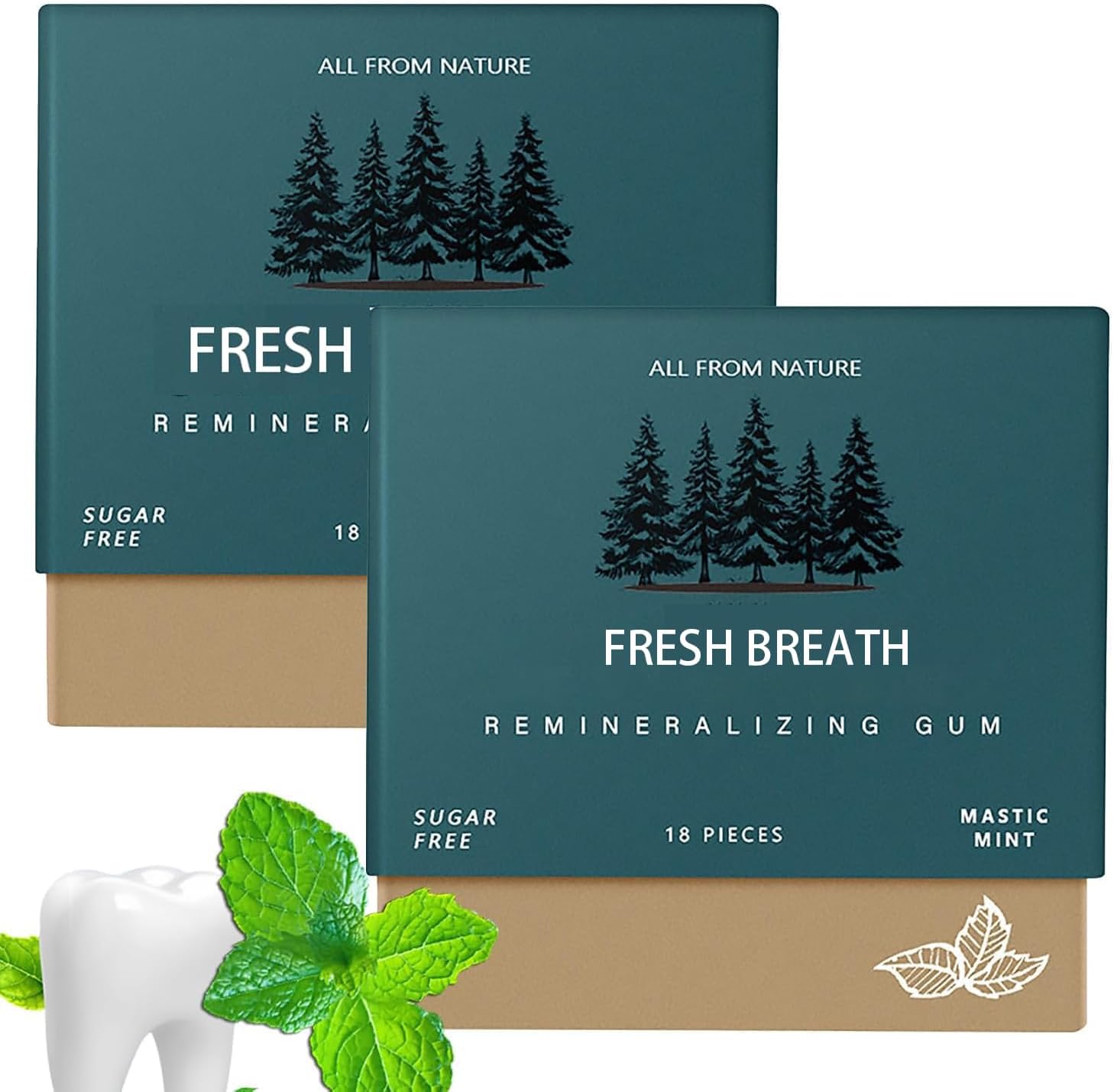 Amazon.com: Organic Remineralizing Gum, Remineralizing Chewing Gum ...