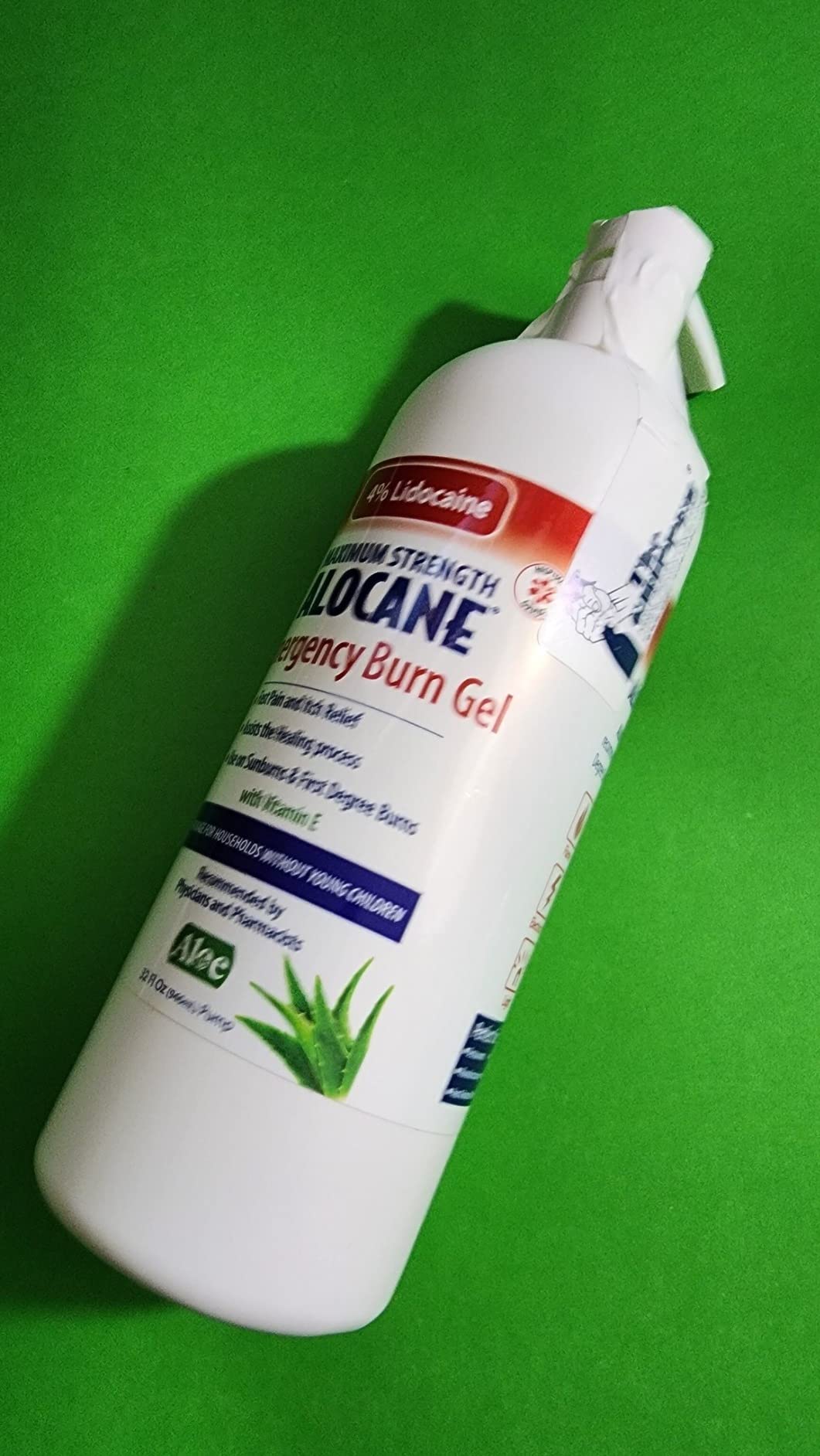 $10/mo - Finance Alocane Maximum Strength 4% Lidocaine Emergency Burn ...