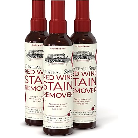 Amazon.com: Chateau Spill Red Wine Stain Remover – Super Concentrated ...