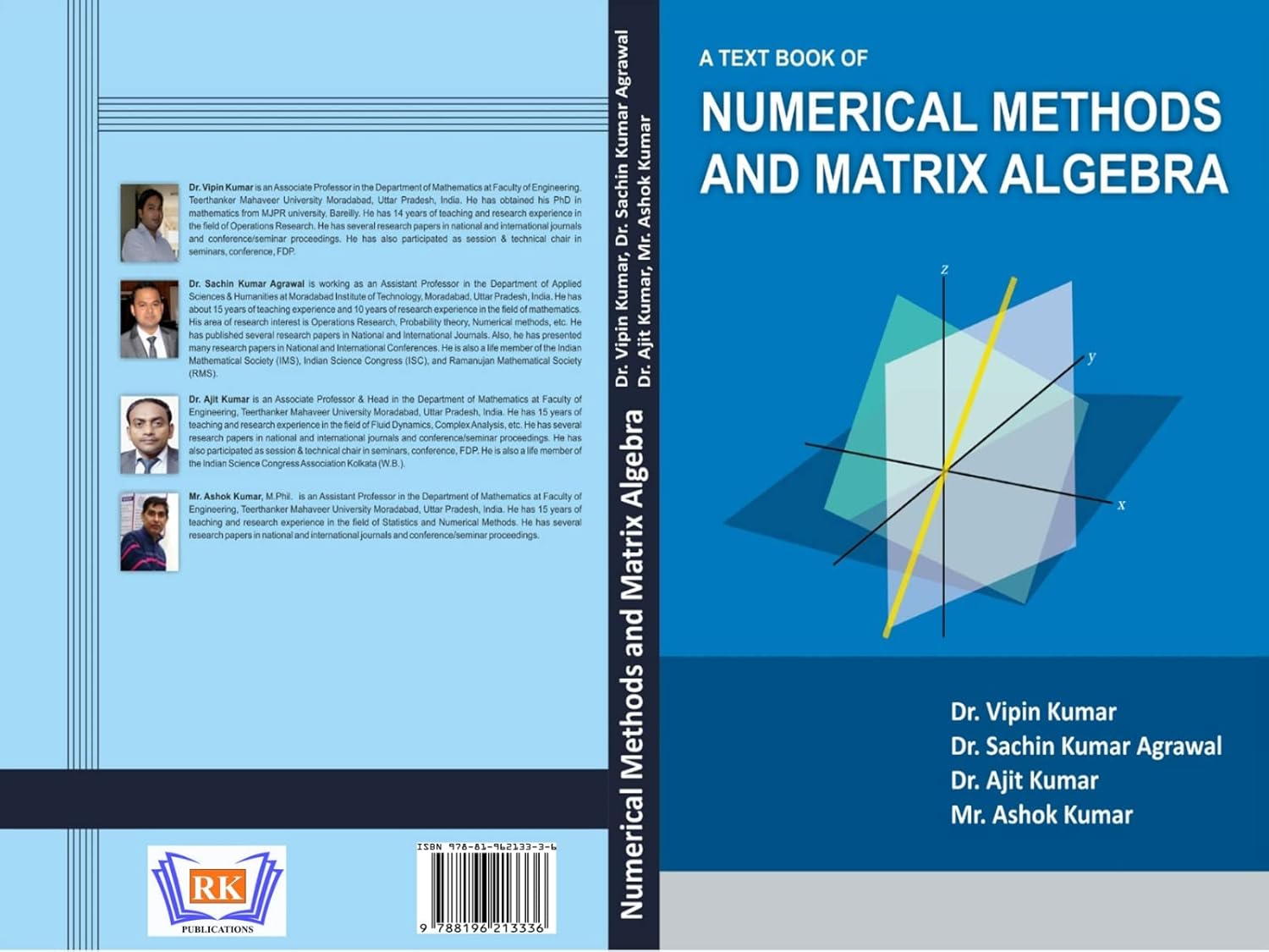 Buy NUMERICAL METHODS AND MATRIX ALGEBRA Book Online at Low Prices in India | NUMERICAL METHODS ...