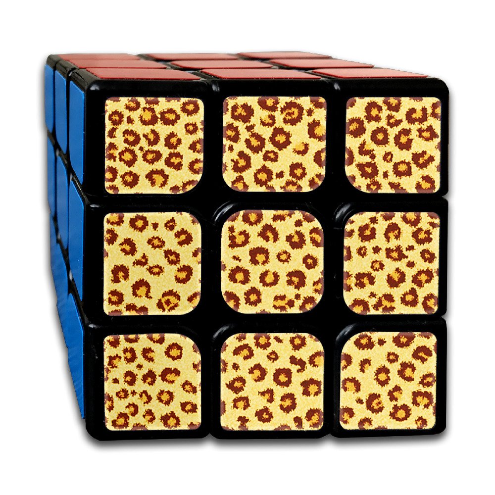 Leopard 3x3 Cube Speed Cube Puzzle Cube Cube Puzzles Toys: unknown ...