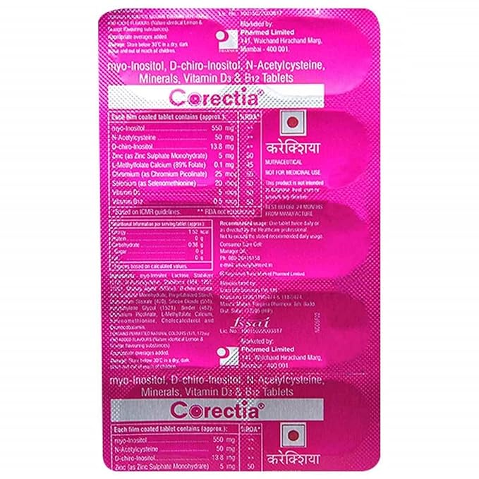 Corectia - Strip of 10 Tablets : Amazon.in: Fashion
