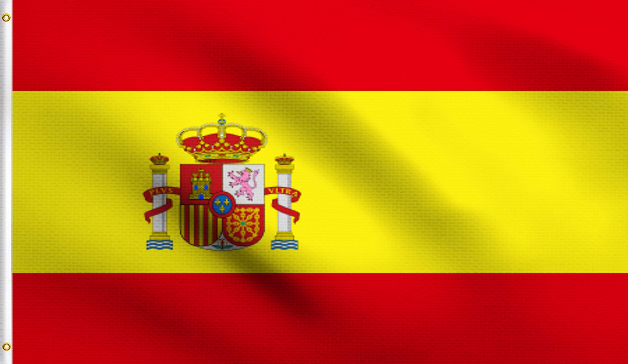 Amazon.com : DMSE National Spain Spanish Rojigualda Flag 3X5 Ft Foot ...