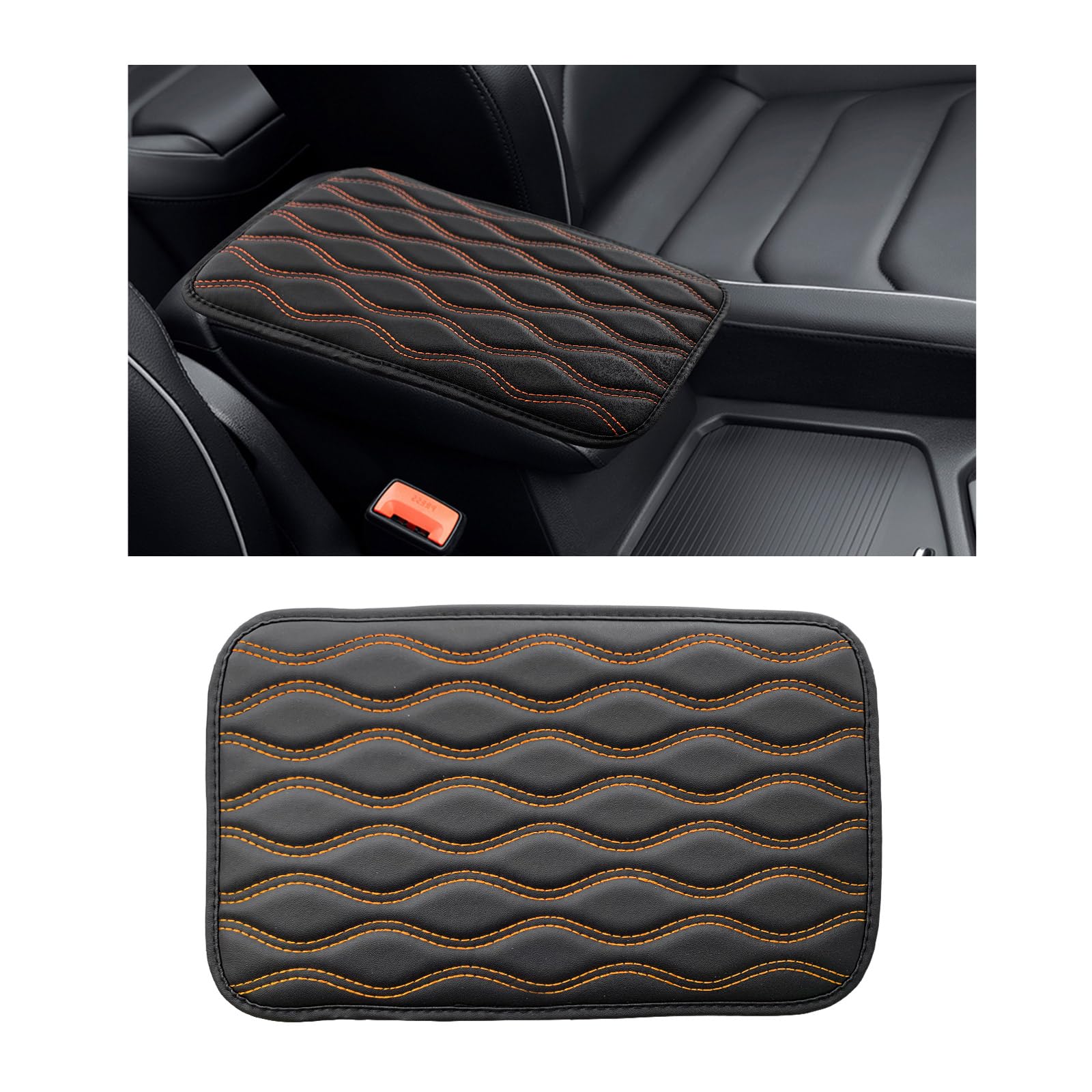 Amazon.com: Dickno Car Center Console Pad, Waterproof Auto Armrest Seat ...
