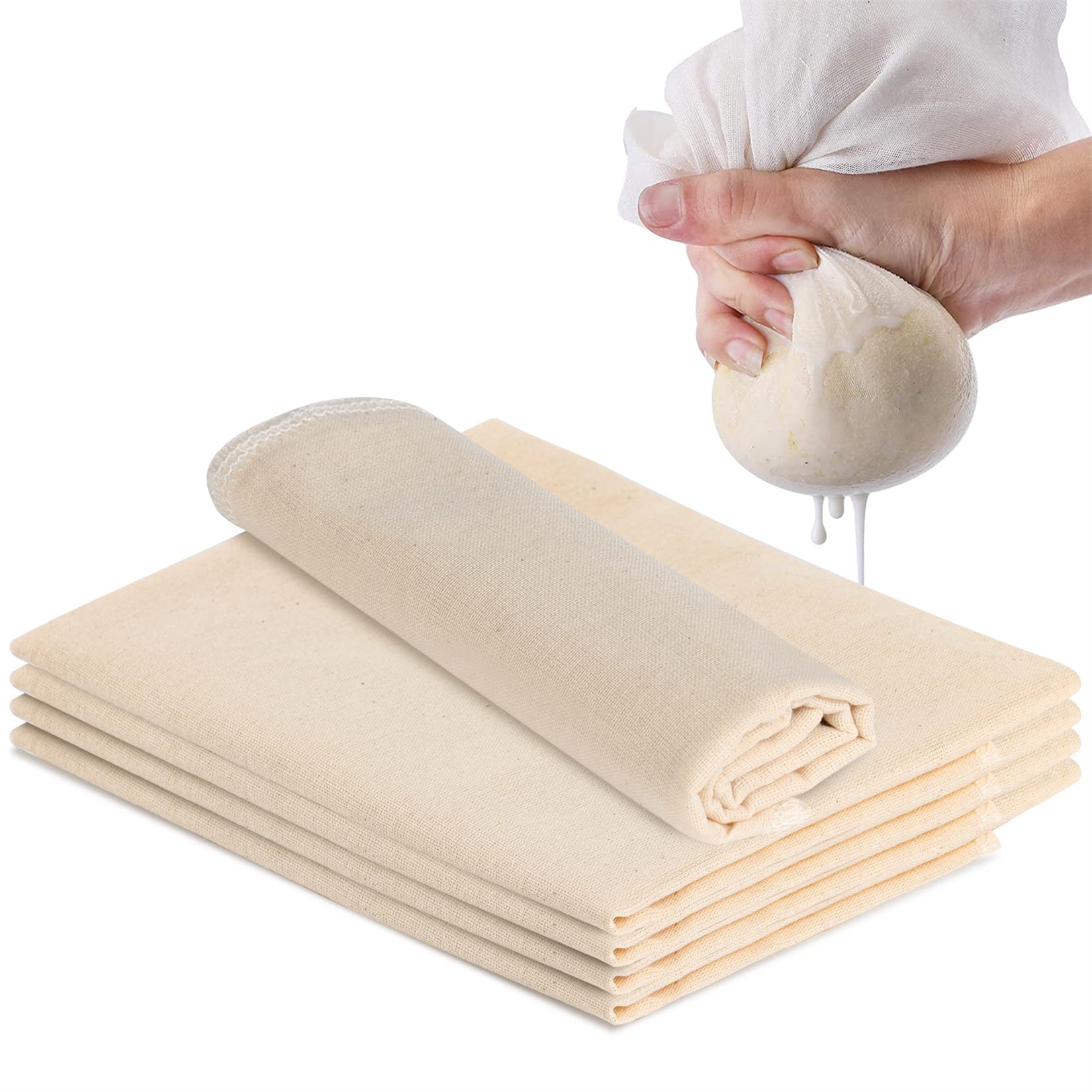 Butter Muslin For Cheese Making Haomacro Cheesecloth 50x50cm Cheese ...