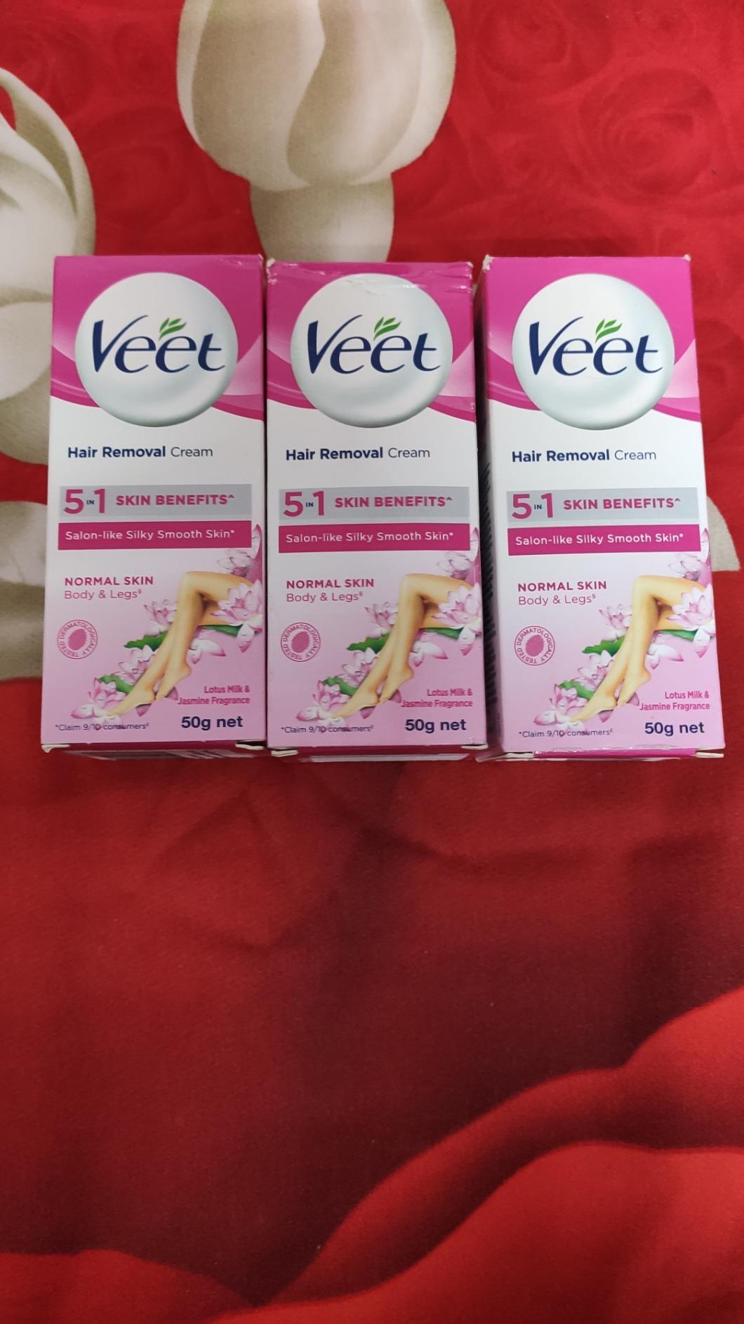 Buy Veet Pure Hair Removal Cream for Women With No Ammonia Smell ...