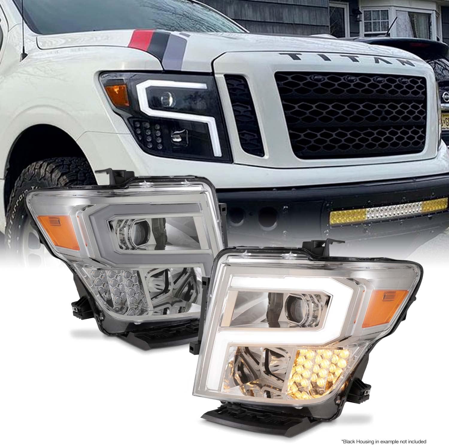 Amazon.com: ACANII - For [OEM Non-LED Model Only] 2016-2021 Nissan ...