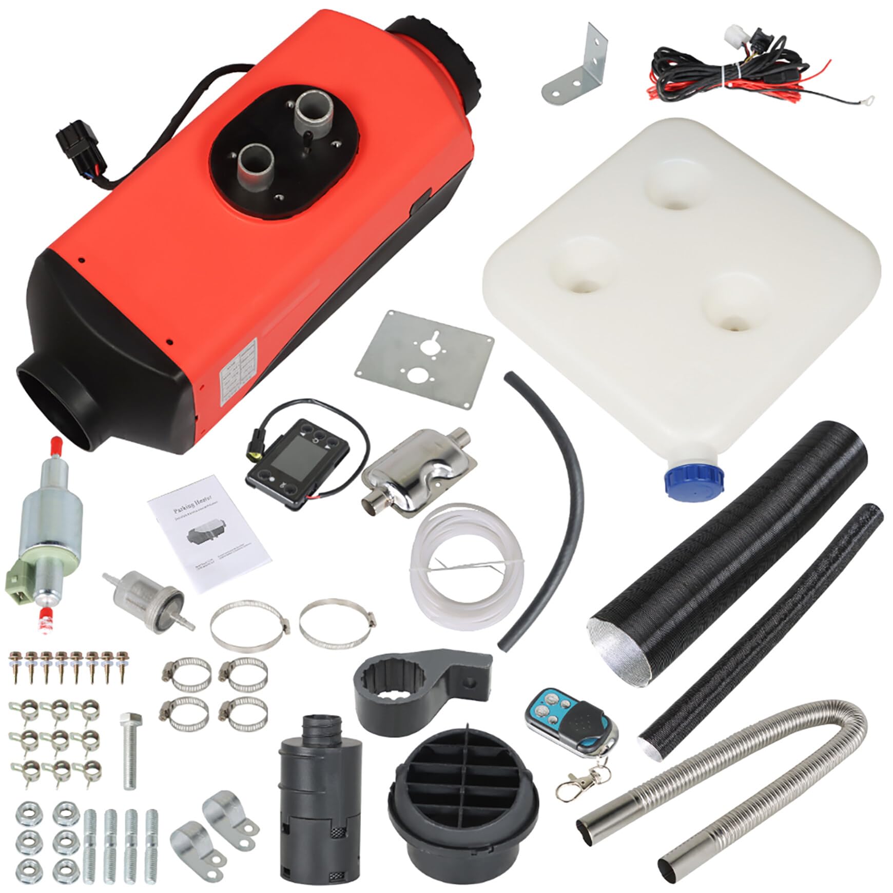 Amazon.com: Silscvtt 8KW 12V Diesel Air Heater Quiet 8000W Replacement ...